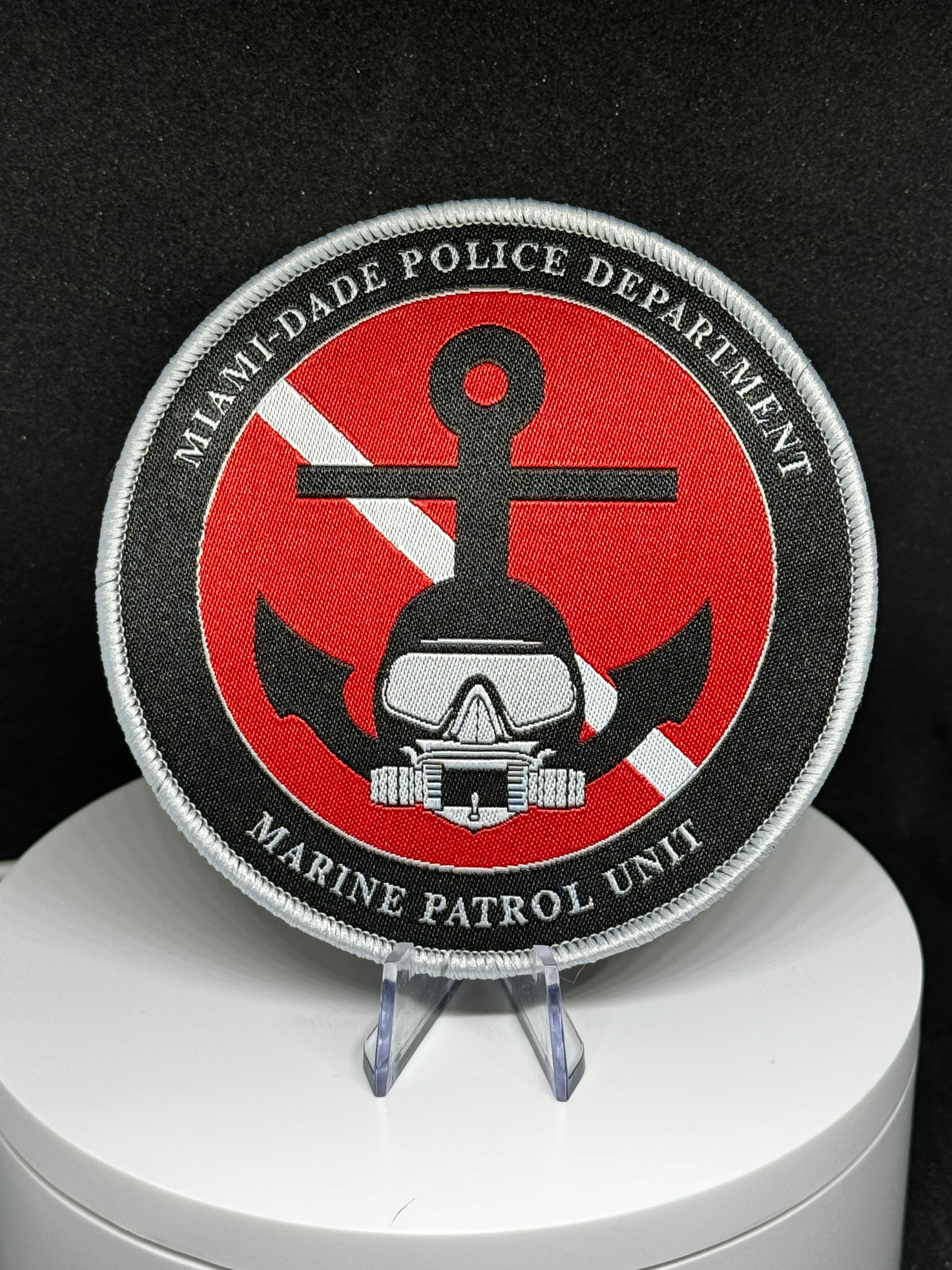 MDPD Marine Patrol Patch – Sunkissed Projects